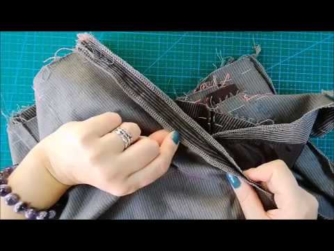 юбка брюки  основные швы