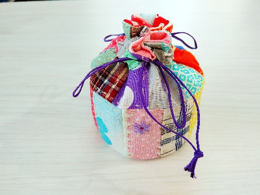 Мешочек лоскутной .