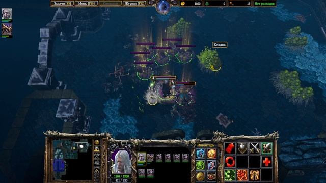 Warcraft 3: Reforged(Hard) - Наследие Проклятых 07, Часть 2 - Забытый