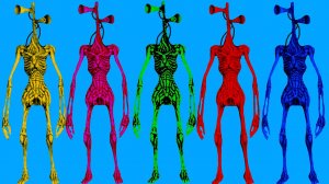 Team Hulk VS Green Siren Head VS Blue Siren Head VS Red Siren Head VS Purple Siren Head