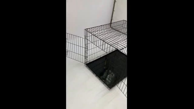 Усиленная клетка для собак