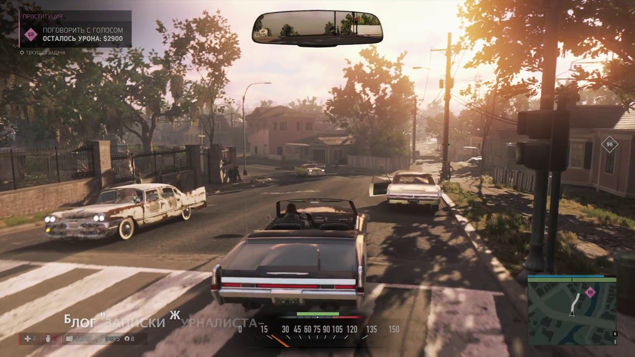 Видеопрохождение Mafia 3 на PlayStation 4 Pro. Часть 6. (Снято в 2018 году)