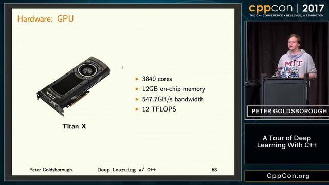 CppCon 2017_ Peter Goldsborough “A Tour of Deep Learning With C++”