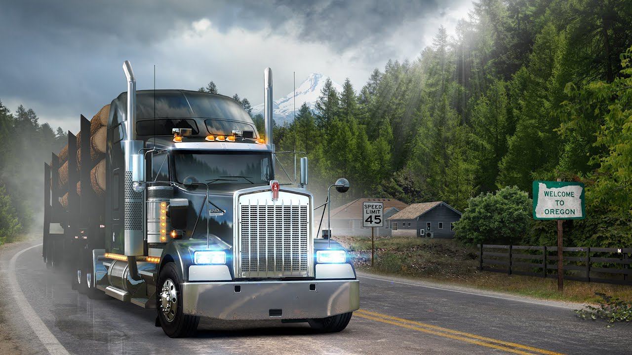 American Truck Simulator -Покатушки для души