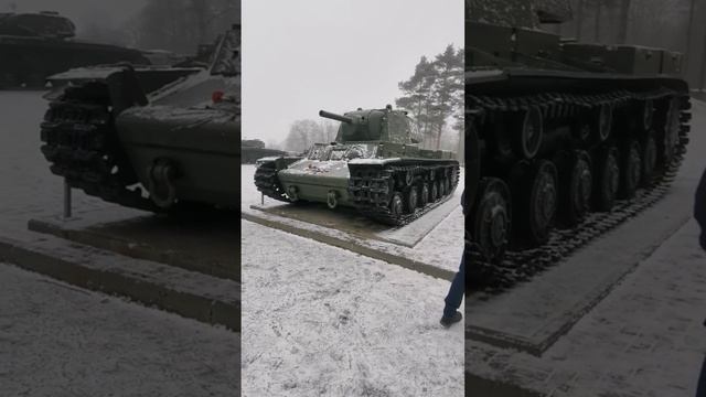 Танк КВ-1 Ленинградец. Музей-заповедник "Прорыв #shorts