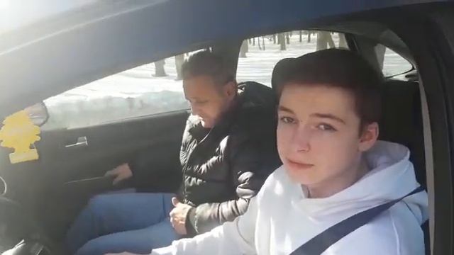 Занятие по вождению в автошколе «Колесо» №12