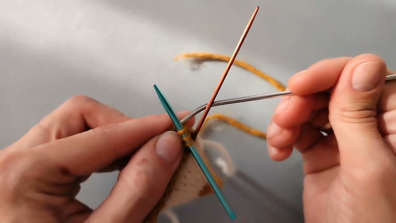 Лиса. мордочка. распределение петель.