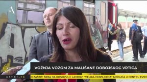 Vožnja vozom za mališane dobojskog vrtića