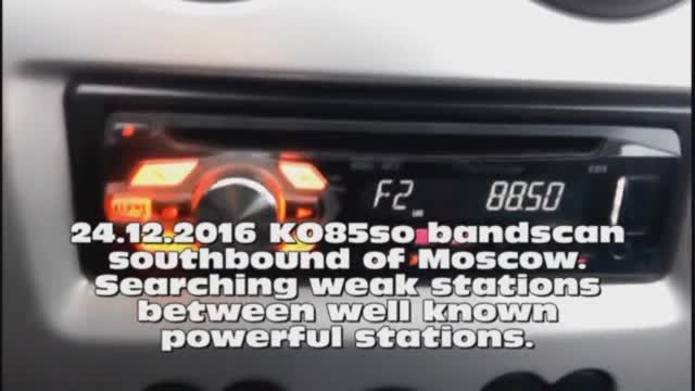 24.12.2016, [Local], Обзор удалённых FM станций на юге Москвы.