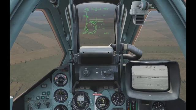 Су-25Т Уничтожаем колонну танков