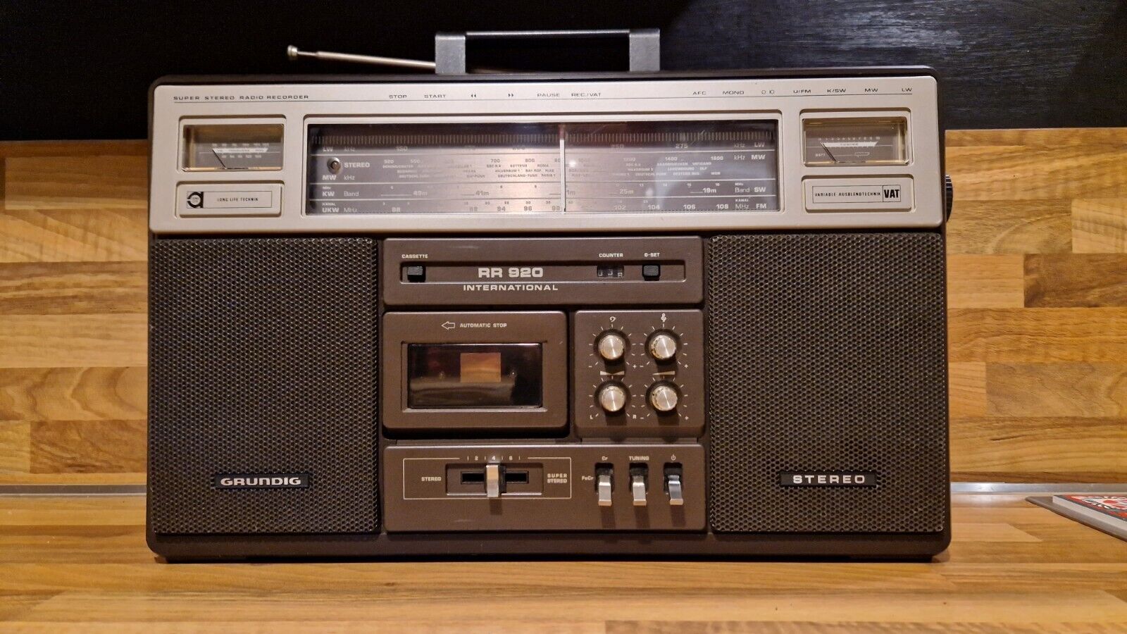 Кассетное радио Grundig RR 920 International-ЯПОНИЯ-70-Х - смотреть видео онлайн от «Раритетные ...