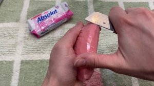 ASMR РЕЖУ РОЗОВЫЙ ABSOLUT