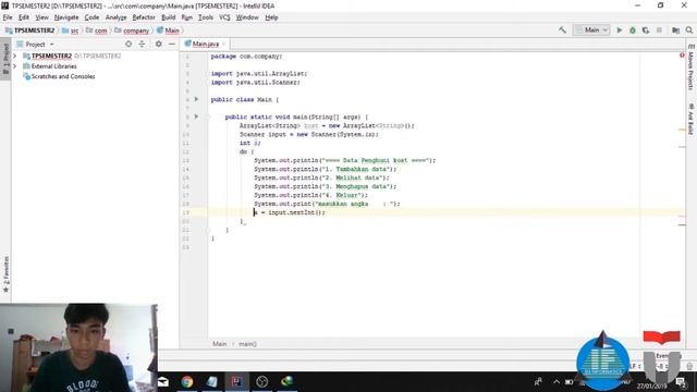 Simpel dan Bermanfaat | Contoh penggunaan Array dan ArrayList pada Java ...