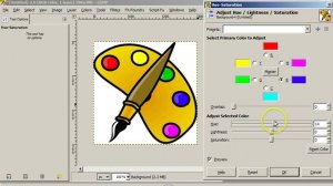 GIMP Tutorial 59  Hue & Saturation Tool
