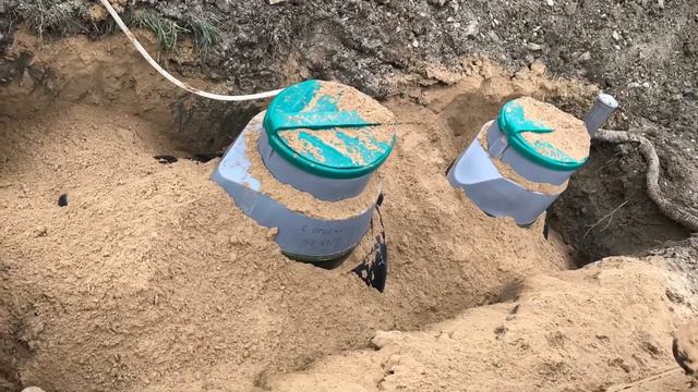 Установка загородной канализации Росток . Септик Rostok Коттеджный и биофильтр Rostok Плюс.