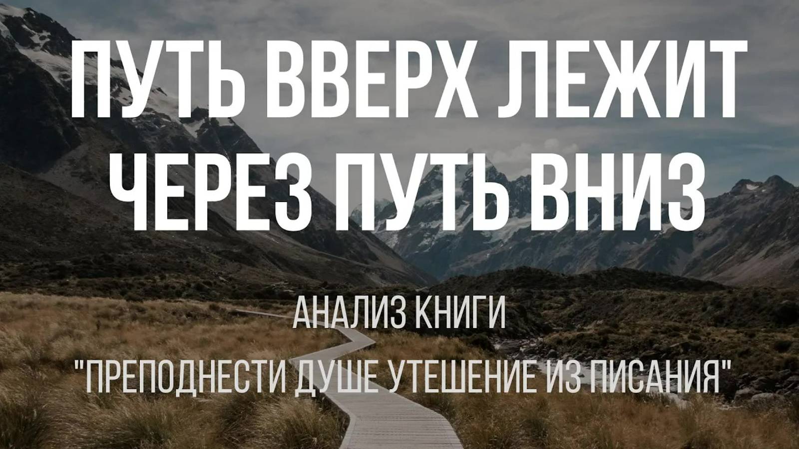 Путь вверх лежит через путь вниз ｜ Алексей Прокопенко