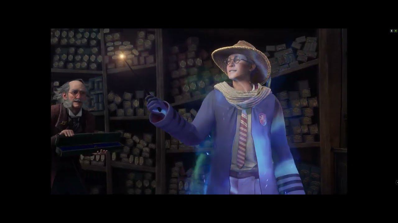 #4 Hogwarts Legacy прохождение. Часть 4. Хогсмид. Магазины. Битва с тролем. (русская озвучка)