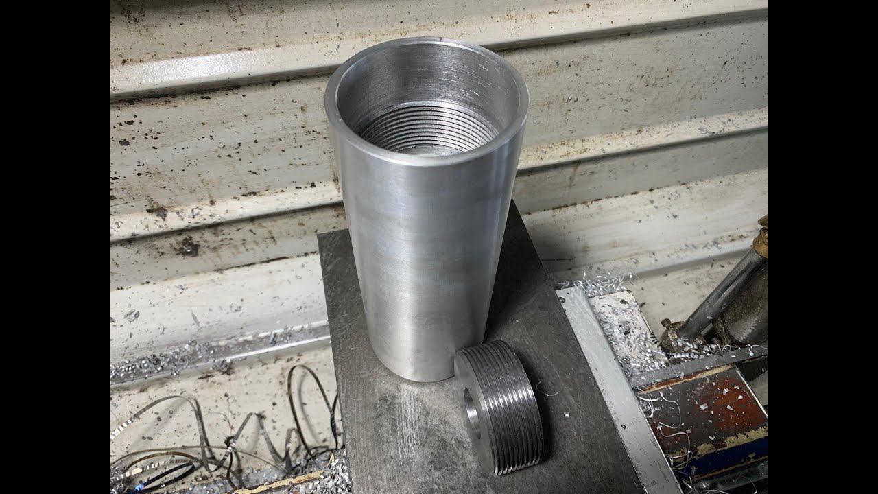 Точу алюминий без керосина!