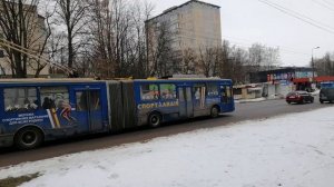 11 маршрут тролейбуса. Частина 3. 2019 рік. Skoda 15 Tr. Ternopil.