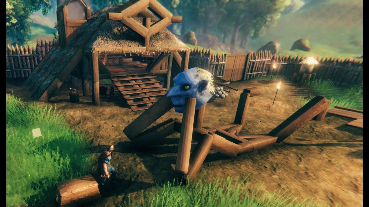 Valheim #4  - Выживание и веселье в мире Valheim. КООП. Строим фазенду!.#live