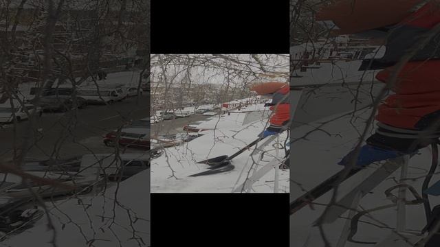 Очистка кровли от снега и наледи