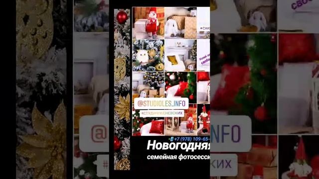 Студия Лесневских - Новогодняя Семейная Фотосессия