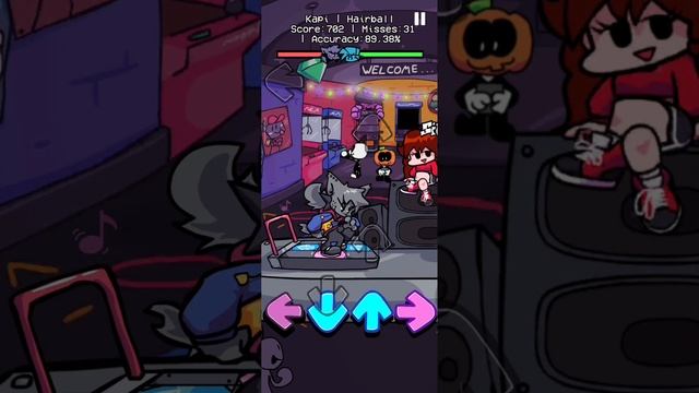 FNF Kapi Mod | Hairball | ПОЧТИ ПРОШЁЛ!!!!