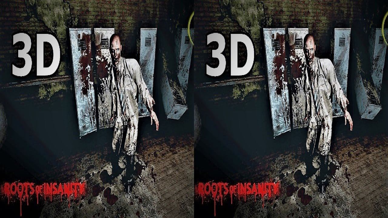 Roots of Insanity 3D VR  horror video SBS VR box google cardboard