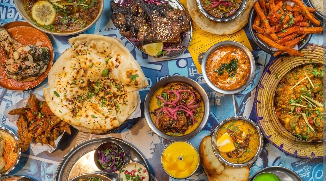 Индийский ресторан " Akbar's " в Англии , город Rotherham.