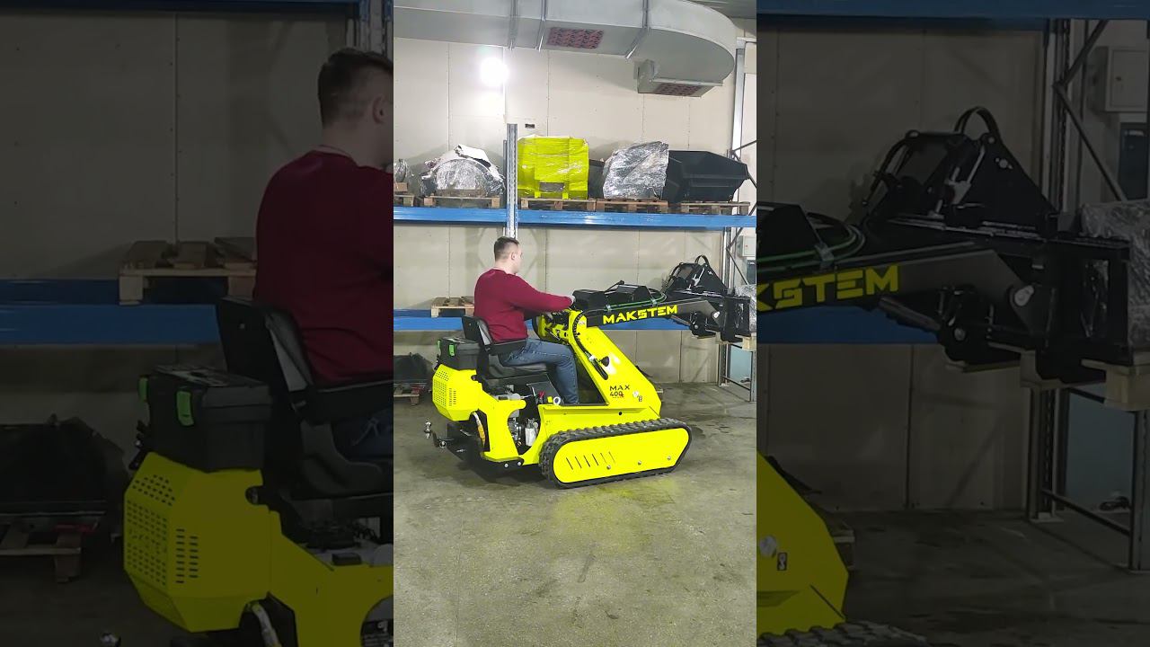 Вилы Паллетные ❯ Мини-Погрузчик ❯ MAKSTEM #сделановроссии #минипогрузчик #спецтехника