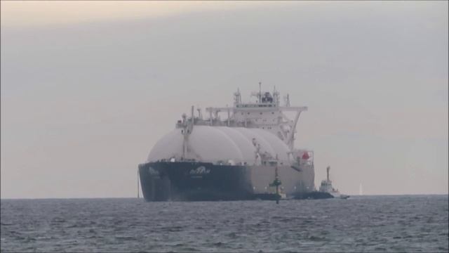 LNG DREAM 入港 LNGタンカー(Liquefied Natural Gas Tanker ) - смотреть видео онлайн от «Дайво ...