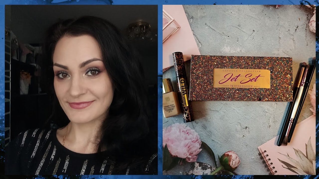 Вечерний макияж с использованием бюджетной палетки от Lavelle ✨
