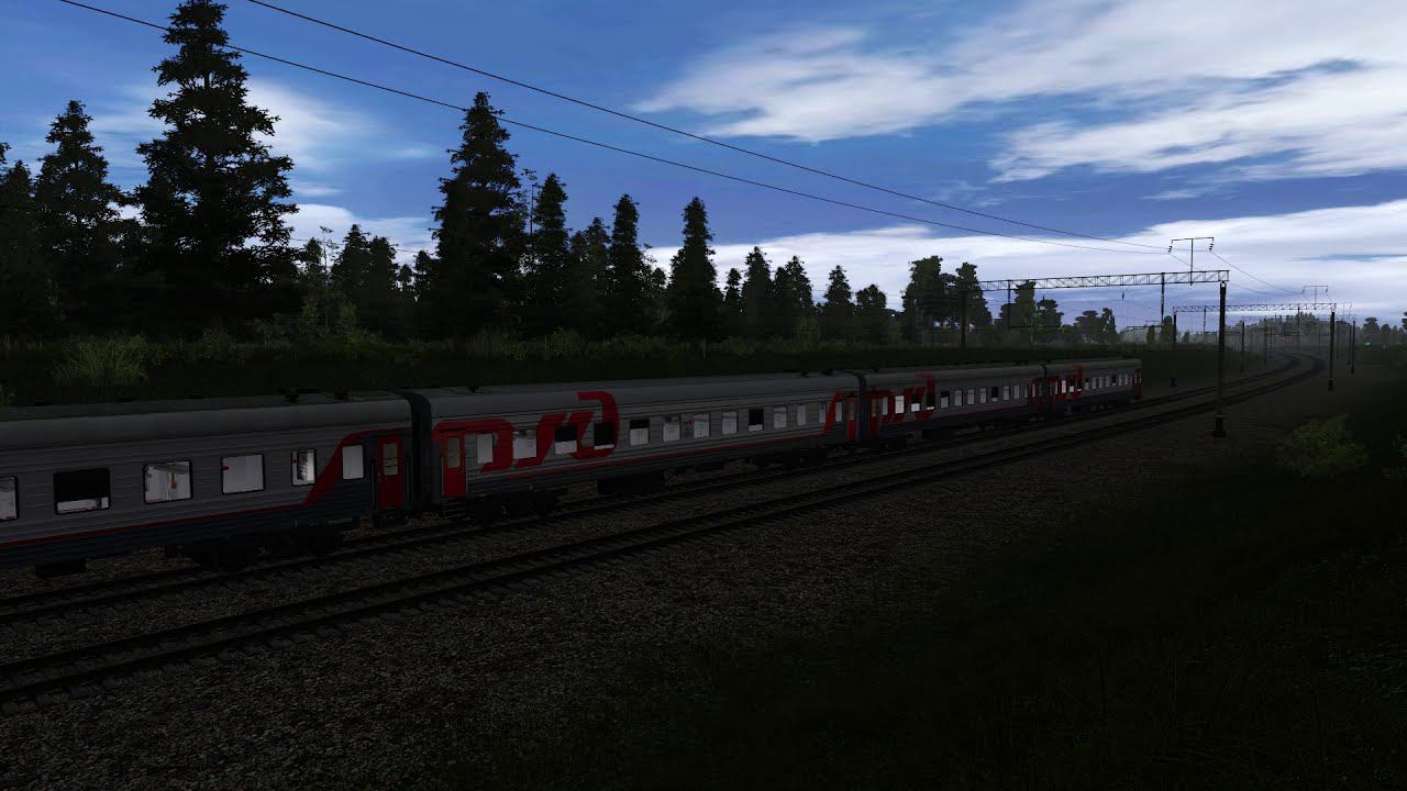 Trainz 19, «Самозвановка - Гривно на ЧС2Т-972» (перезалив)