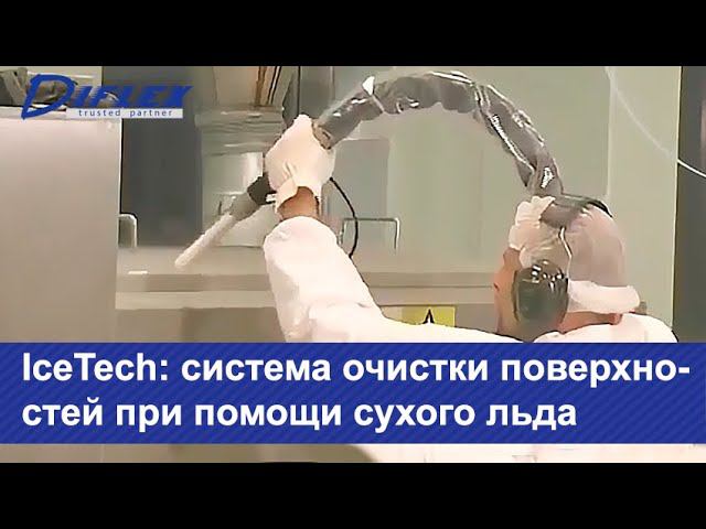 IceTech Система очистки поверхностей при помощи сухого льда