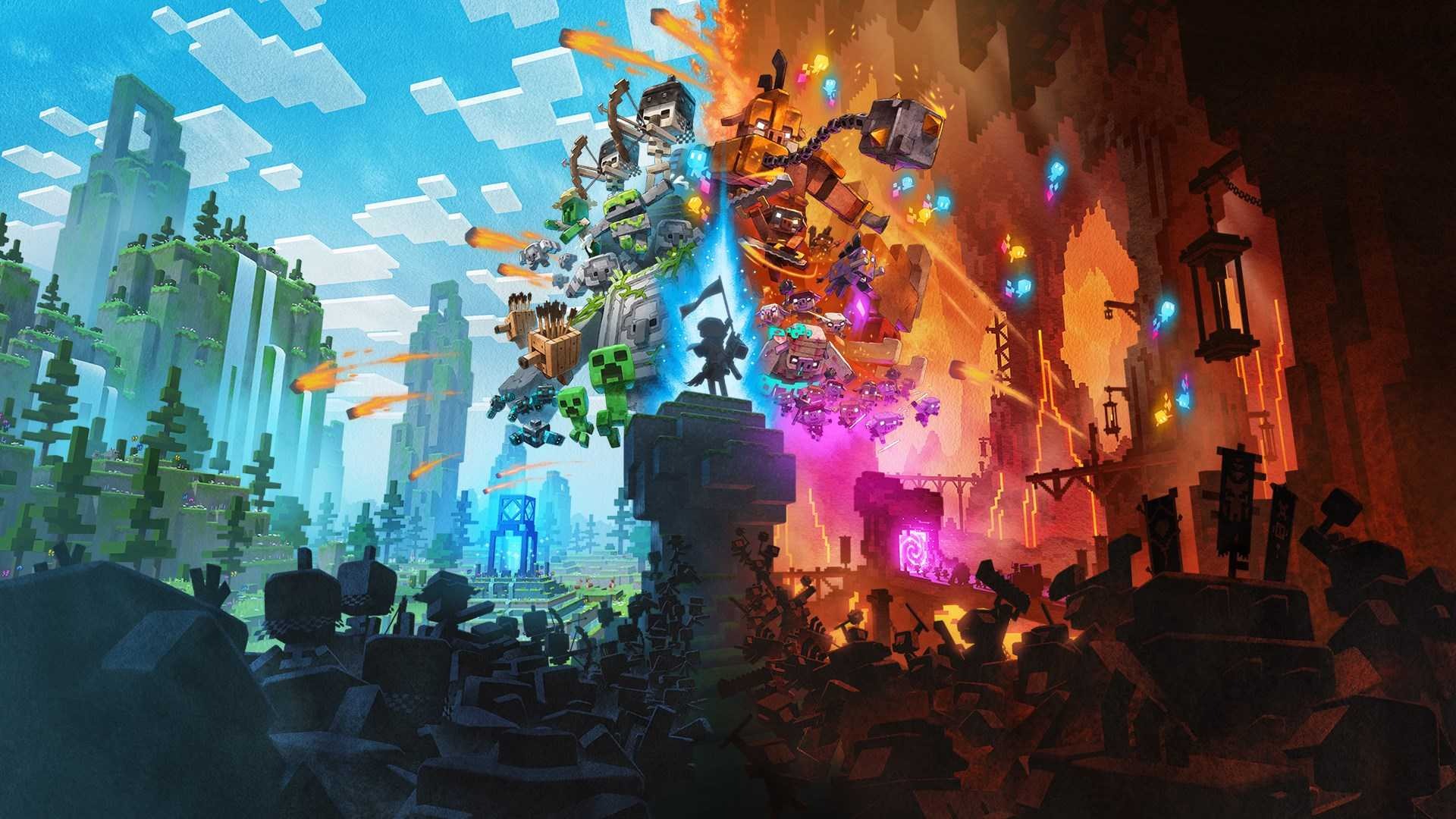 Ненасытные Пиглионы//Minecraft Legends//#1