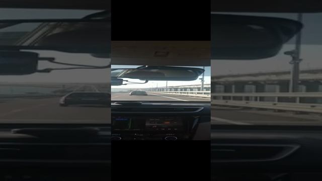 Крымский мост после подрыва