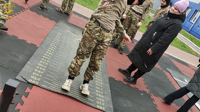 Сдача норм ГТО в Уфимском кадетском корпусе