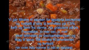 LAZANYA I HJEMMEVILKÅR