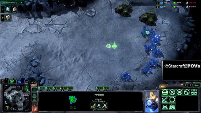 SC2 HotS - DreamHack Open 2013 - viPro vs HuK - Ro64 Group 3 - Map 3 ...