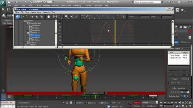 11. Animating the upper torso