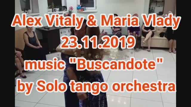 Алексей и Мария Рукавицыны (Alex Vitaly & Maria Vlady)."Buscandote" Solo tango #честноетанго