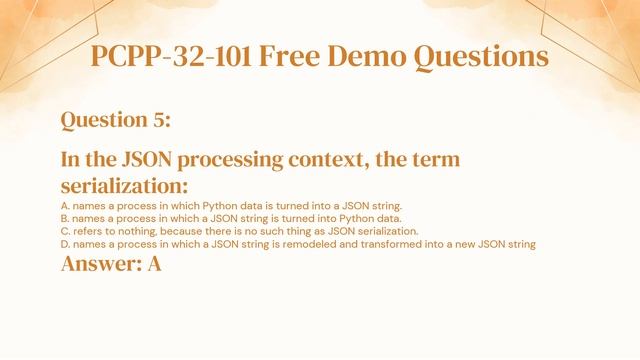 Check PCPP-32-101 Demo Questions: Find Best PCPP-32-101 Exam Materials ...