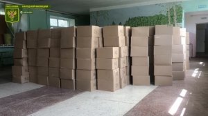 Представители Народного Совета при поддержке НМ ЛНР доставили более 20 тонн гуманитарного груза