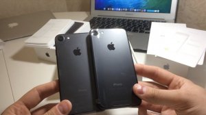 Восстановленный iPhone 7 - сравнение с новым, распаковка