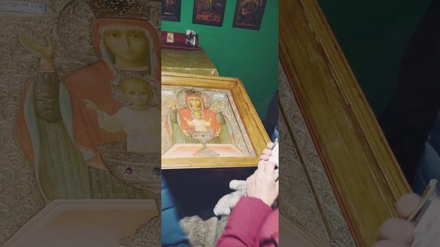 Служба 23 г. Тамбовке Саргатского района Омской обл. крестным ходом иконой Неупиваемая чаша Серпухов