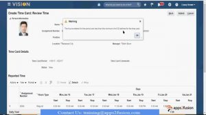 How to Create Time Card in Oracle Fusion Time and Labor OTL