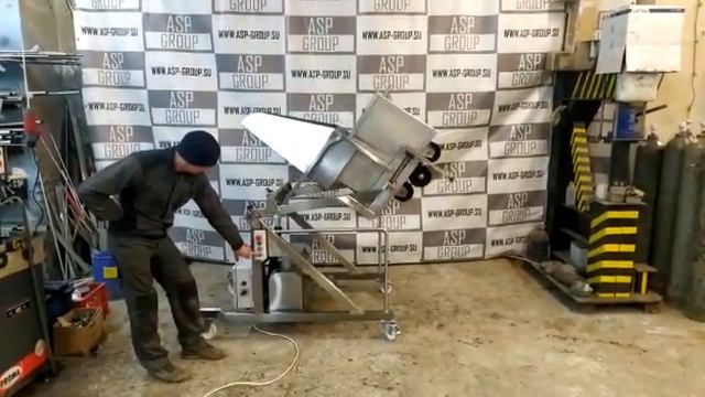 Подъёмник опрокидыватель гидравлический мобильный, Москва