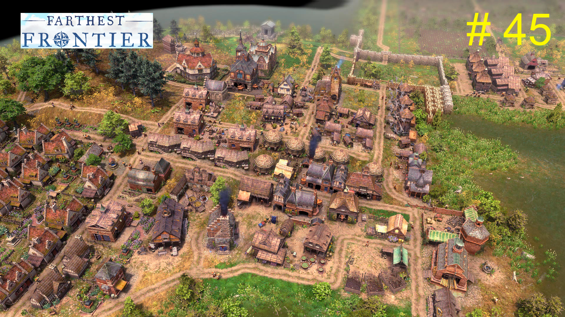 Глубокая железная шахта и расширение производства продовольствия. #45. Прохождение Farthest Frontier