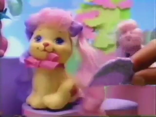 Mattel 1990 Little pretty pets (Мои маленькие питомцы реклама)