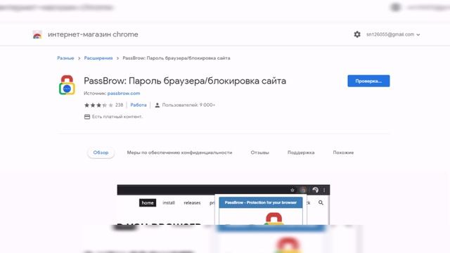 PassBrow. Зашита браузера от проникновения паролем.